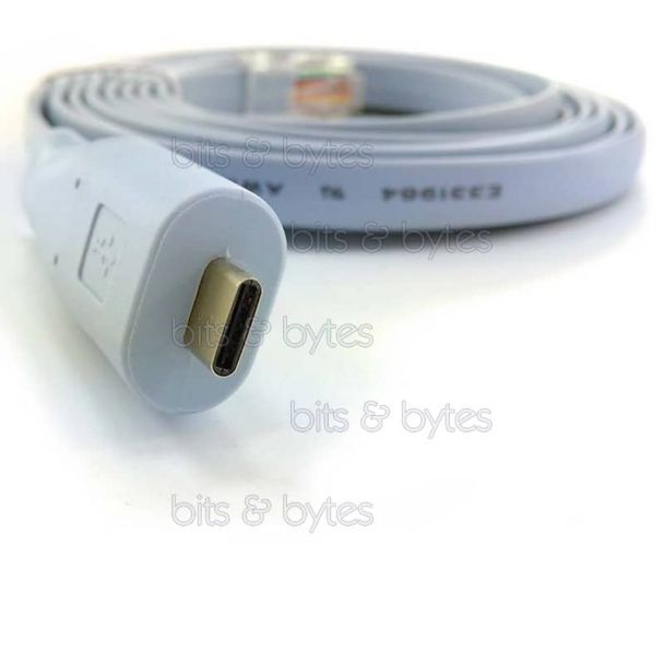 USB Type-C to RJ45 Ethernet Cisco Console Cable with FTDI Chip | bits ...