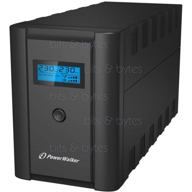 PowerWalker VI 2200 SHL IEC/UK Line-Interactive 2200VA (1200W) UPS ...