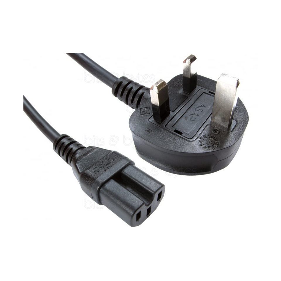 0.75m Cisco Power Cable - 13A UK Plug to IEC C15 | bits & bytes malta