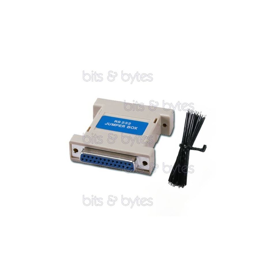 25pin D-Sub Plug to Socket Jumper Box Assembly | bits & bytes malta