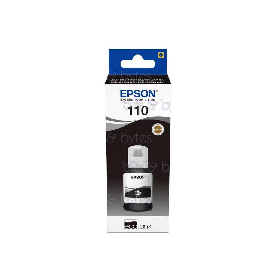 Epson 110 Ecotank 120ml Black Original Ink Bottle | bits & bytes malta