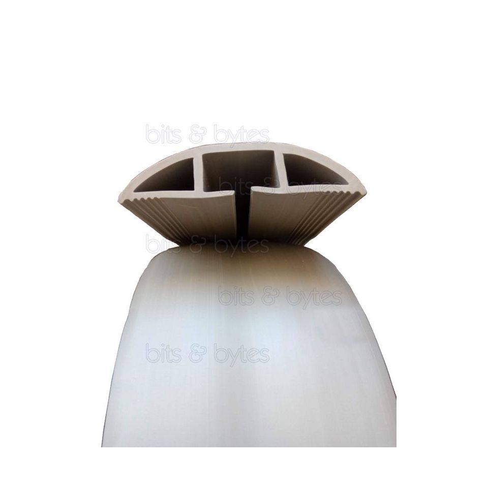Flexible Floor Trunking System for Cable Protection 75mm x 17mm ...